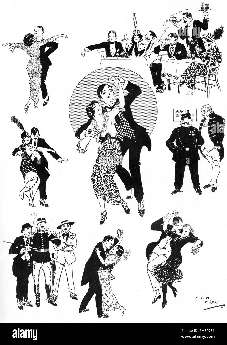 Couple de danse tango hi-res stock photography and images - Alamy