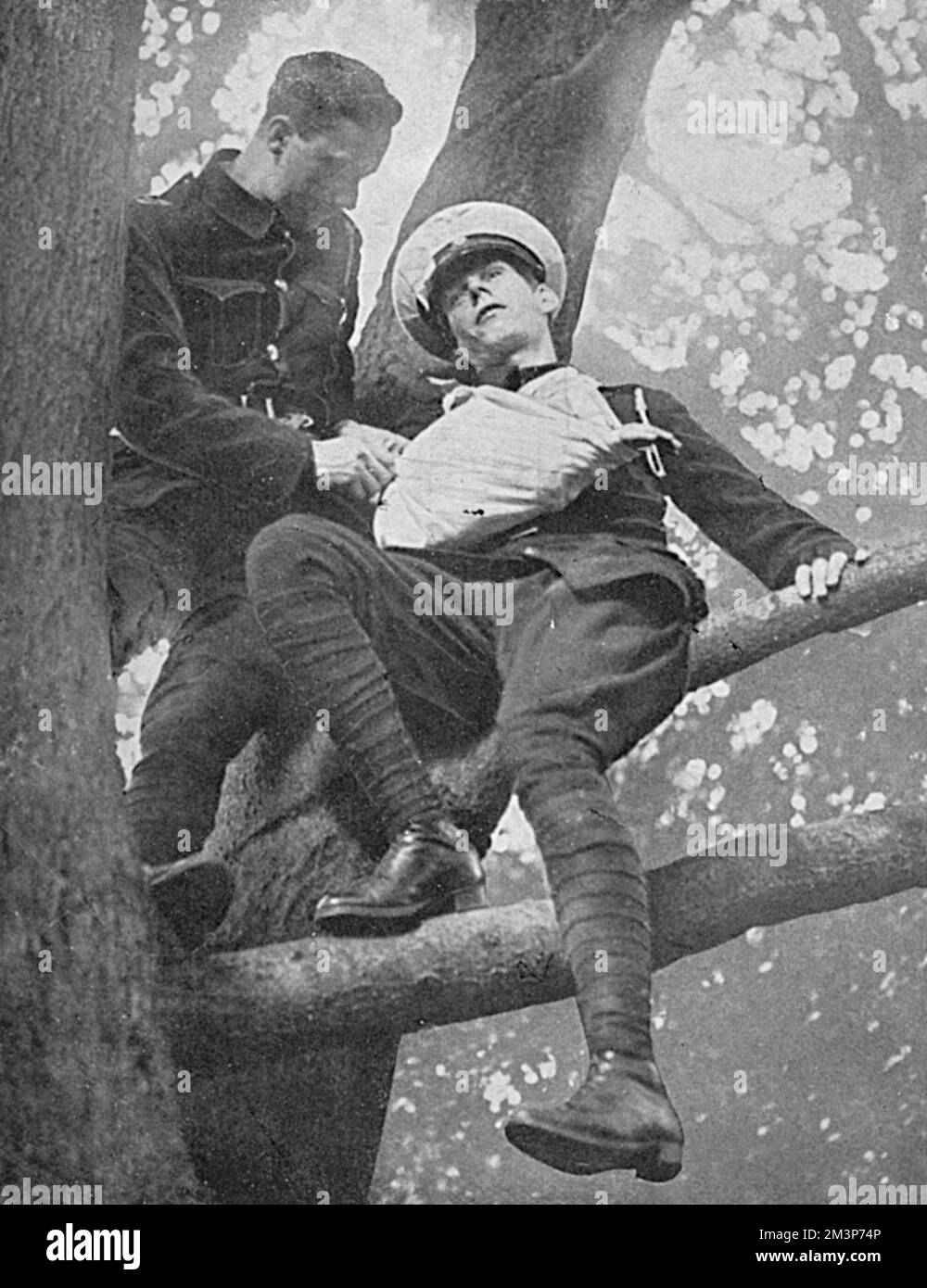 Red Cross Display at Chingford, WW1 Stock Photo - Alamy