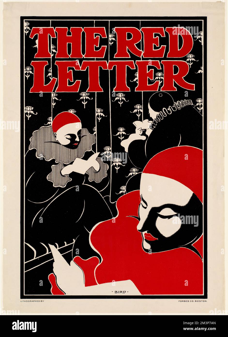 The red letter , Clowns, Reading, Periodicals Stock Photo - Alamy