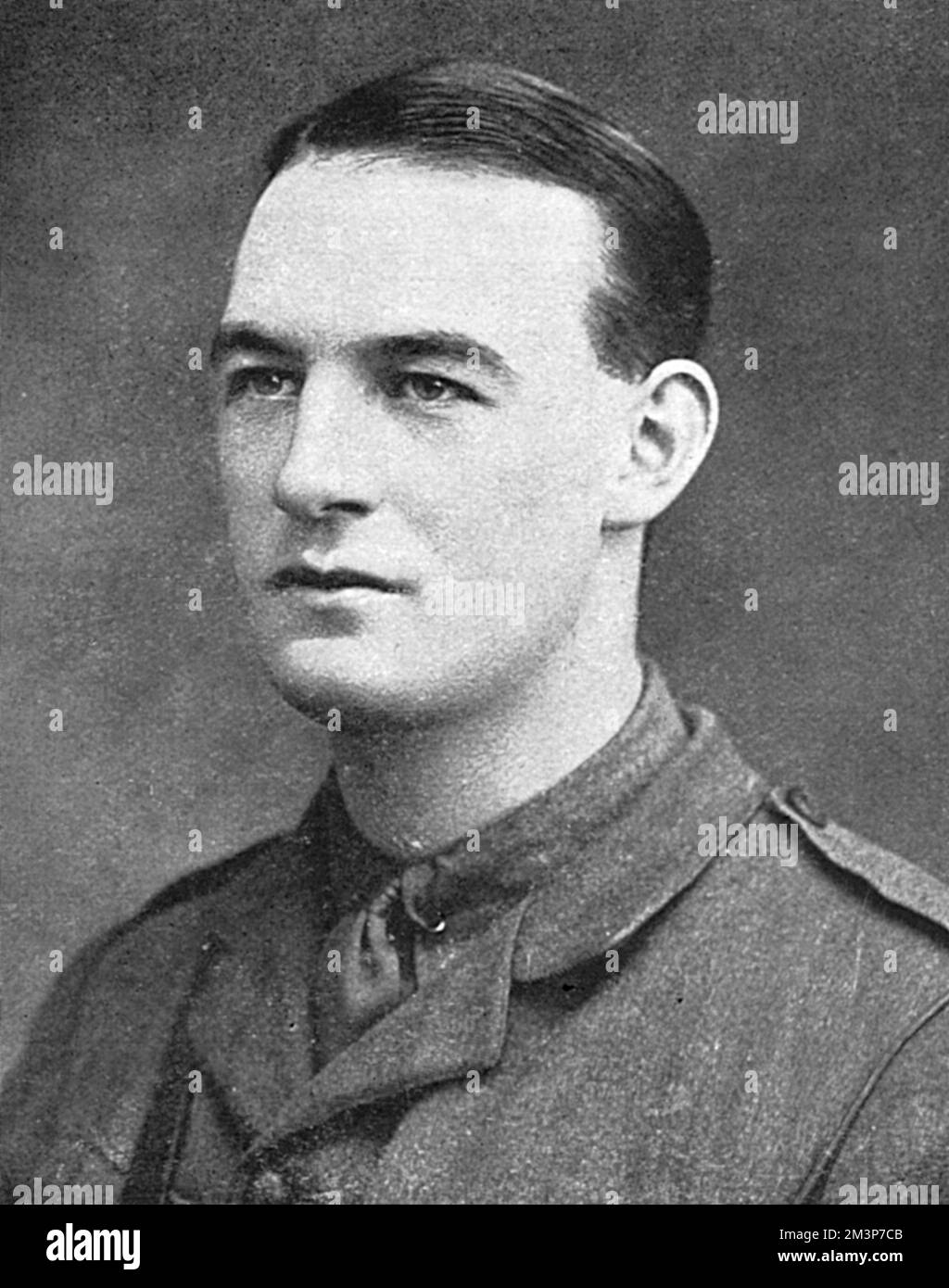 Lieutenant E. G. Loudoun-Shand, rugby international, WW1 Stock Photo ...