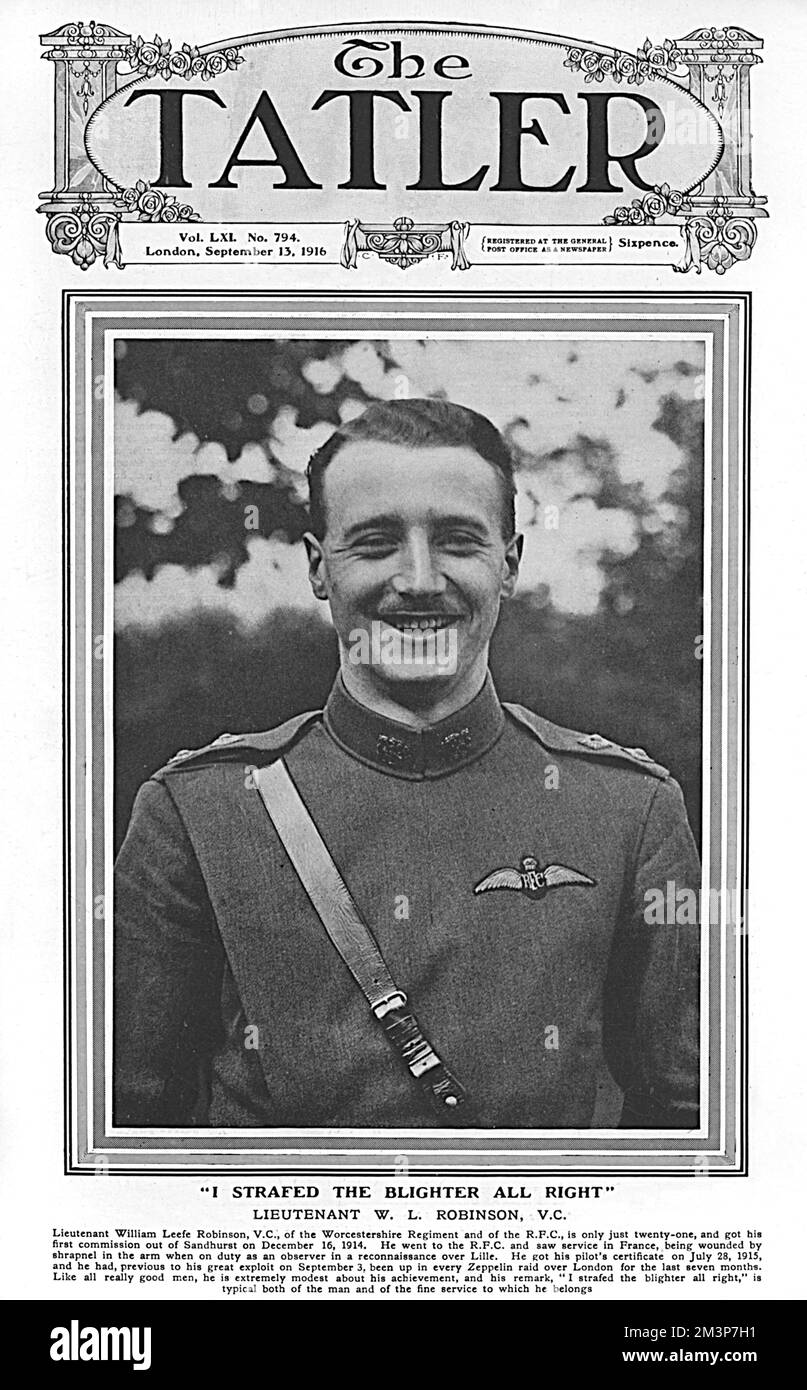 World war one pilots british hi-res stock photography and images - Alamy
