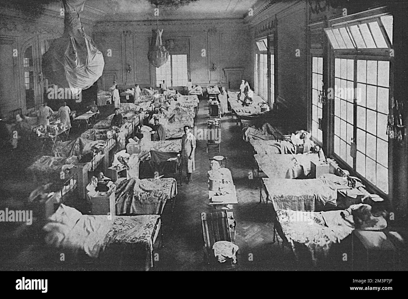 Duchess of Westminster's hospital at Le Touquet, WW1 Stock Photo - Alamy