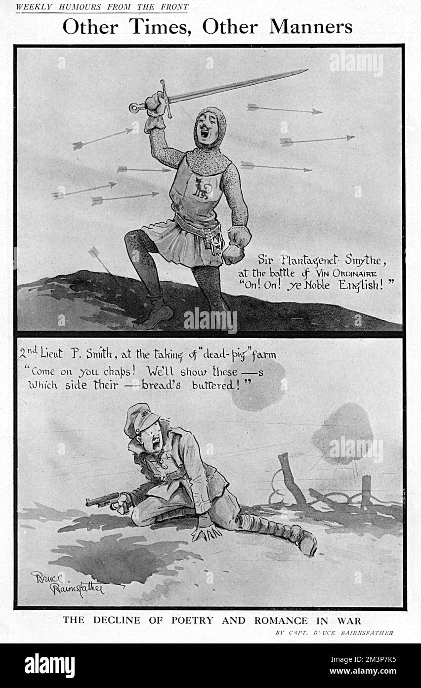 'Other Times, Other Manners' The decline of poetry and romance in war A ...