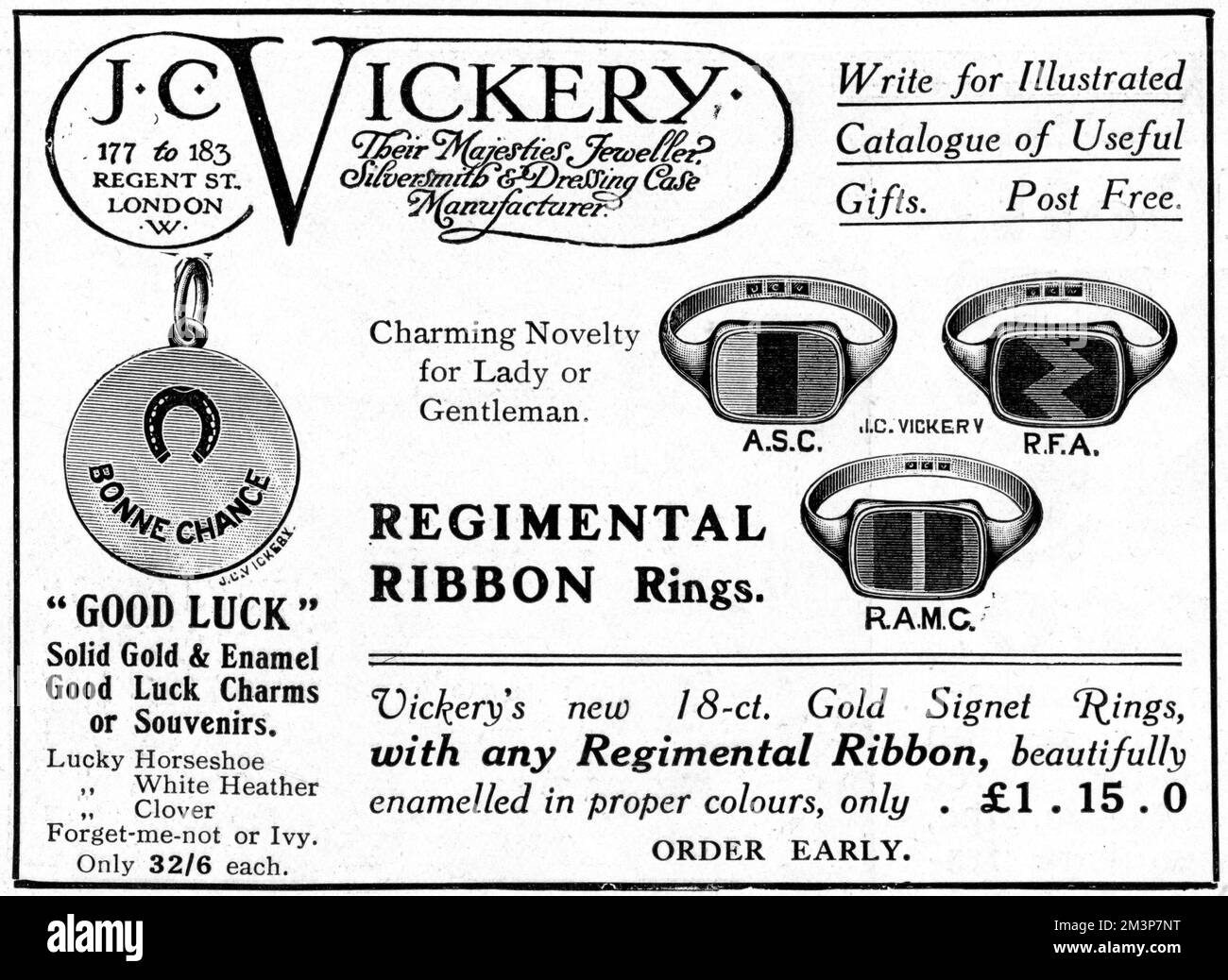 Regimental ribbon ring hi-res stock photography and images - Alamy