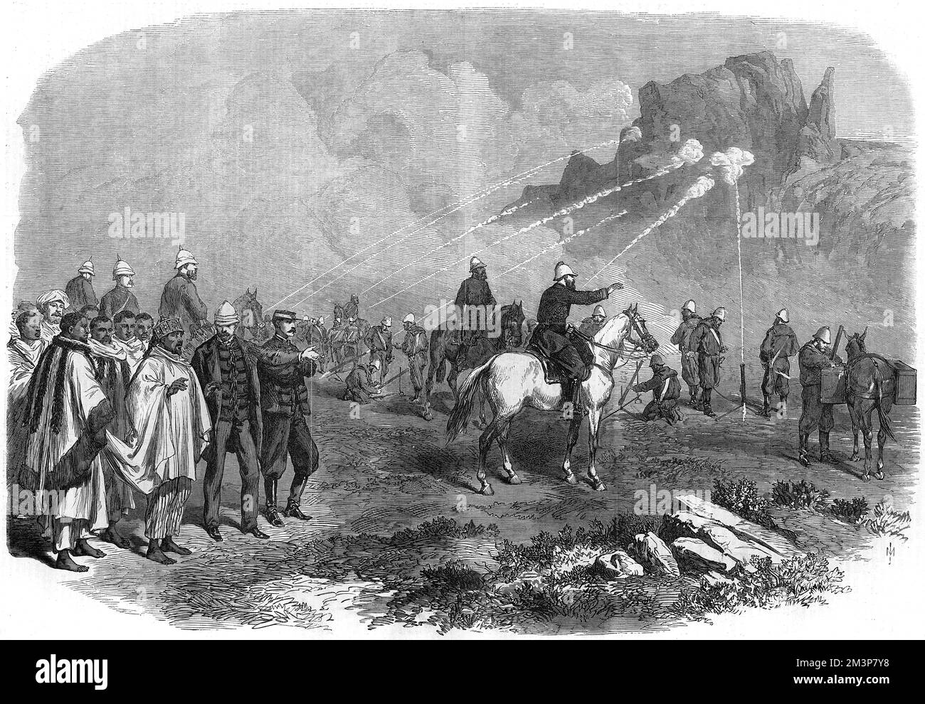 The abyssinian expedition Cut Out Stock Images & Pictures - Alamy