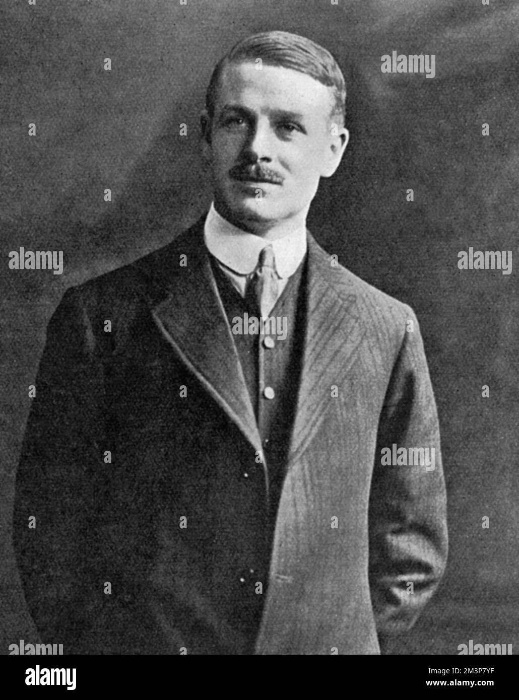 Lieutenant Norman Champion de Crespigny, WW1 Stock Photo - Alamy