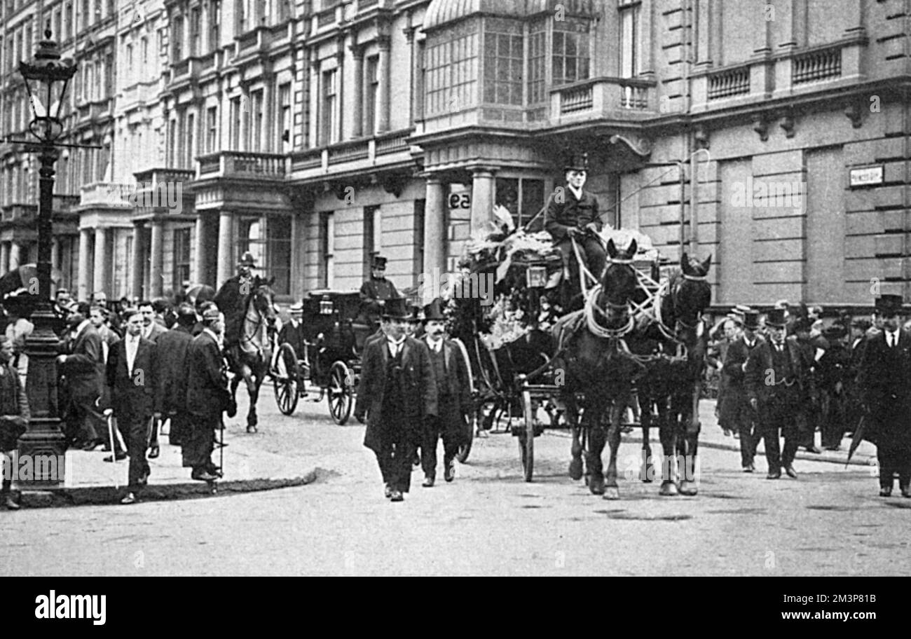 Joseph Chamberlain funeral Stock Photo - Alamy