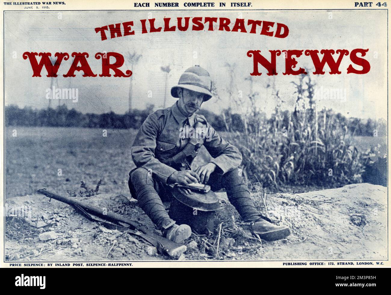 Wwi british soldier sitting hi-res stock photography and images - Alamy