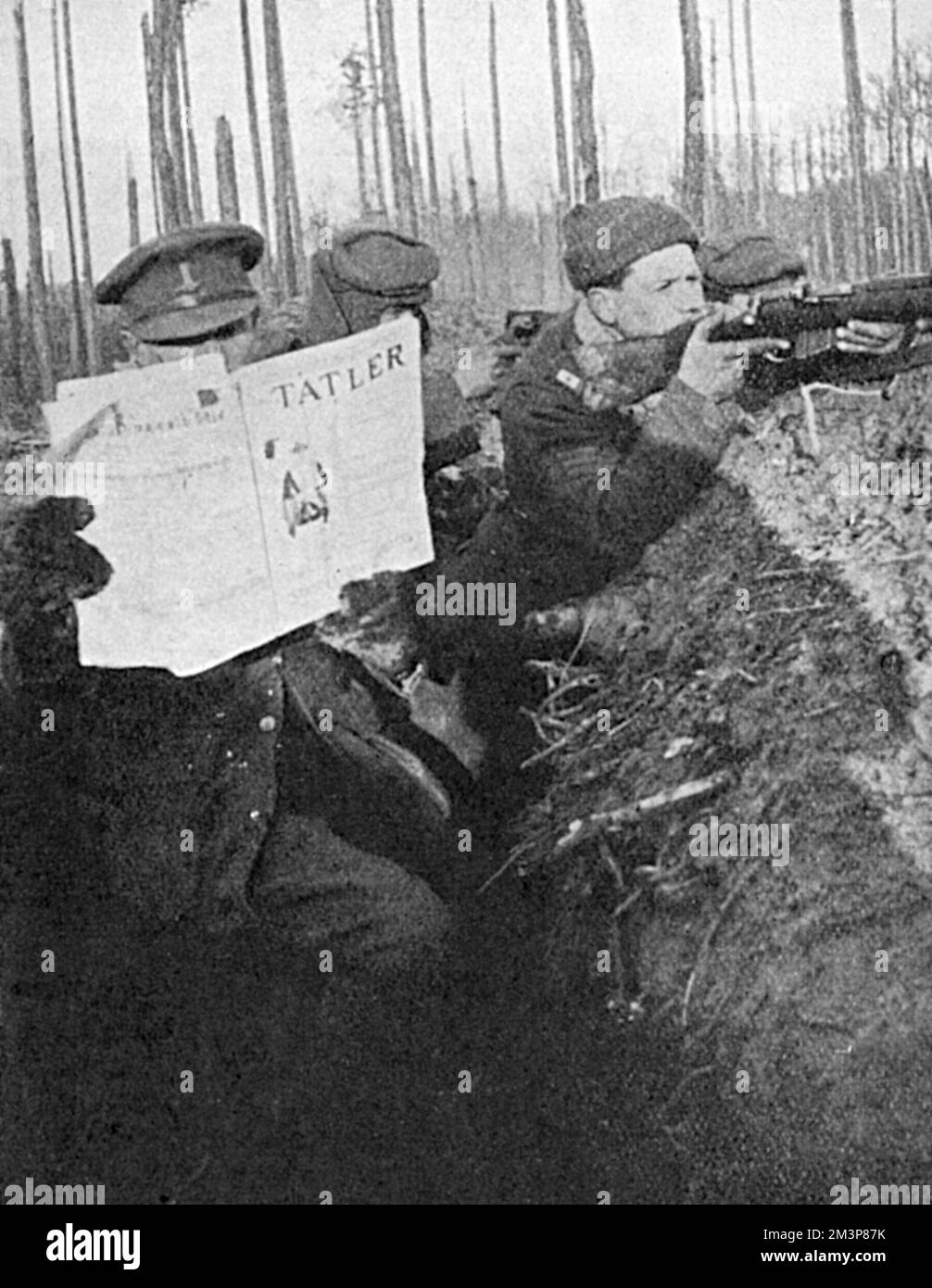 1st line trenches hi-res stock photography and images - Alamy