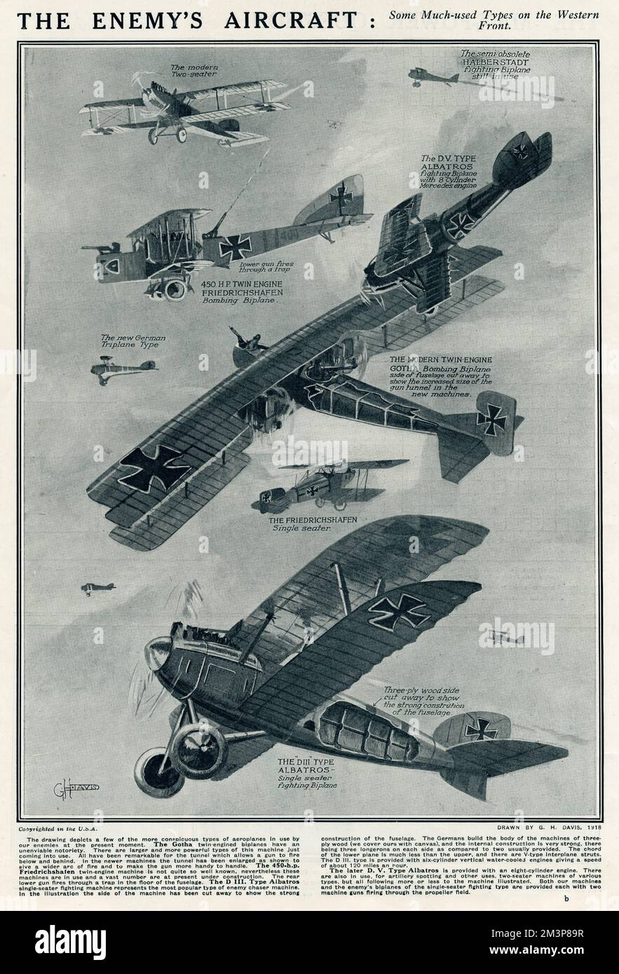 German gotha aircraft hi-res stock photography and images - Alamy