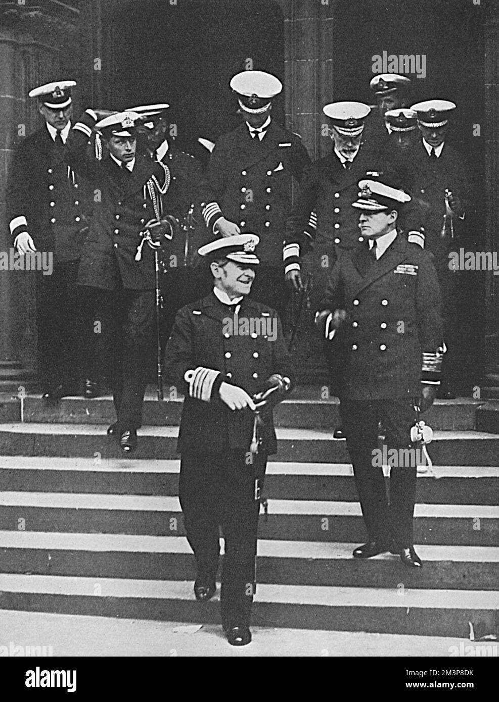 Navy's tribute to Lord Kitchener, WW1 Stock Photo - Alamy