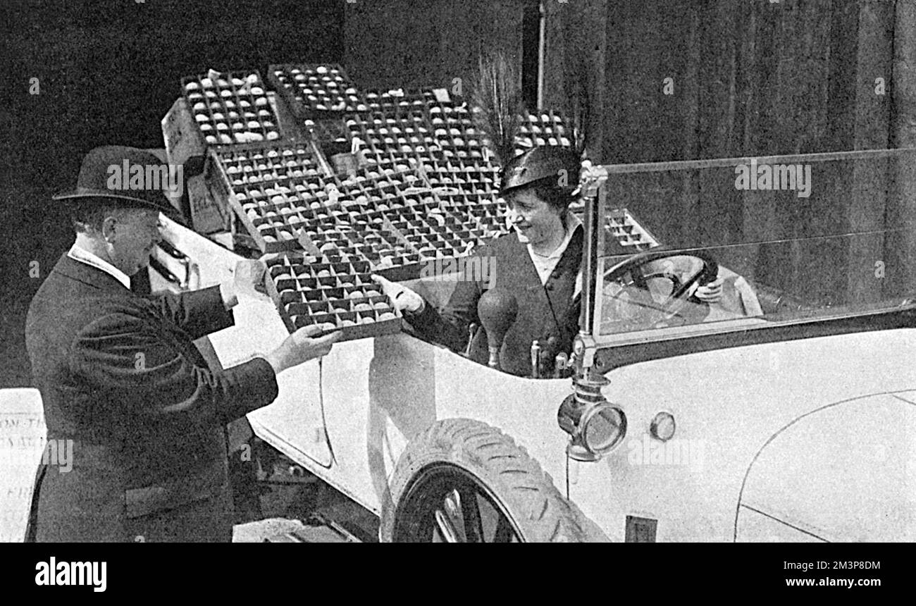 Transporting eggs Black and White Stock Photos & Images - Alamy