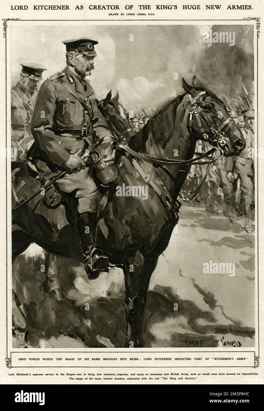 Kitchener horatio herbert kitchener 1st earl hi-res stock photography ...