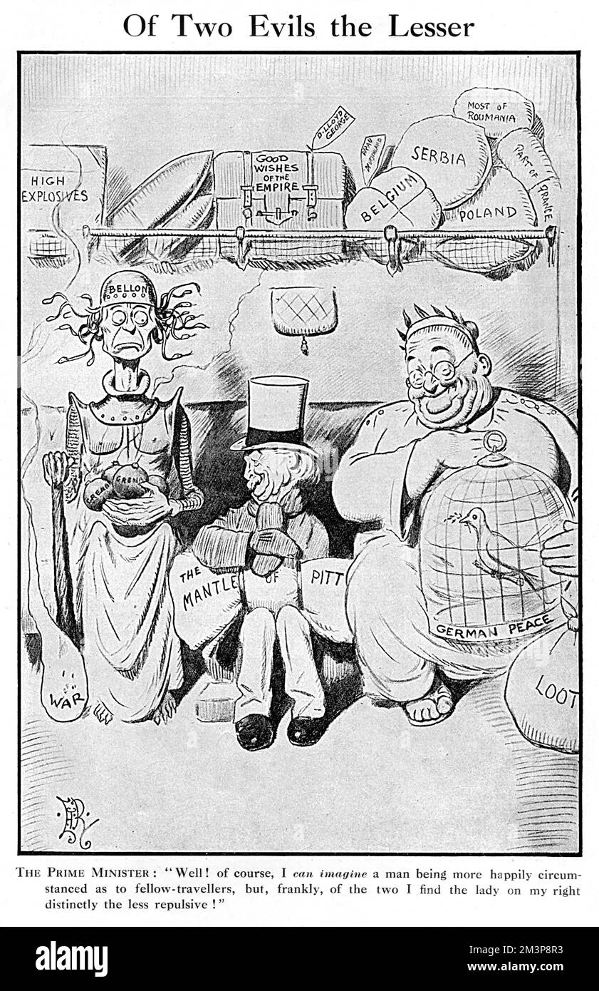 Lloyd george cartoon Cut Out Stock Images & Pictures - Alamy