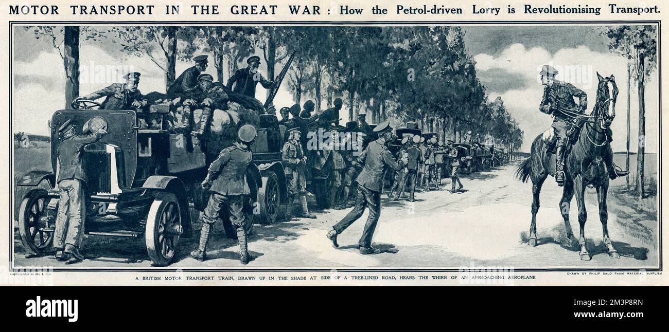 Motor transport in the Great War : how the petrol-driven lorry is ...