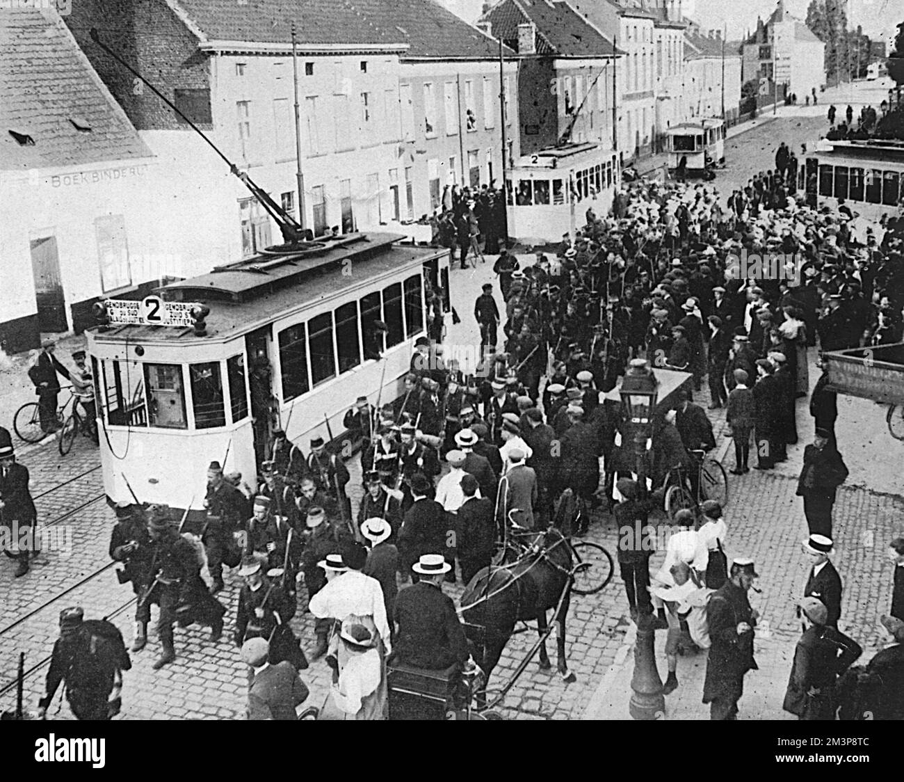 Belgian army 1914 hi-res stock photography and images - Alamy