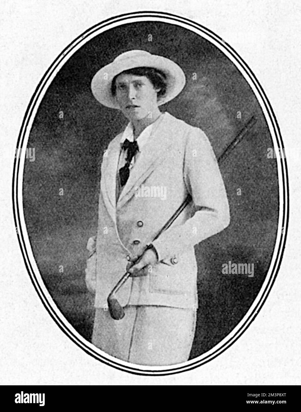 Miss M. N. Fraser, Scottish golf captain, WW1 Stock Photo - Alamy