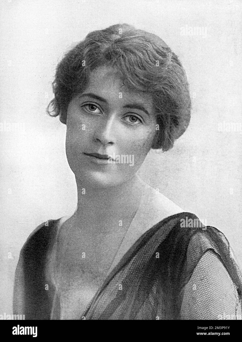 Miss Pamela Maude (Mrs William La Touche Congreve Stock Photo - Alamy