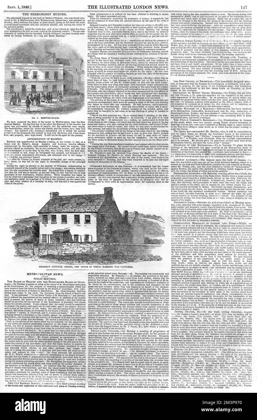 1849 illustrated london news hi-res stock photography and images - Alamy