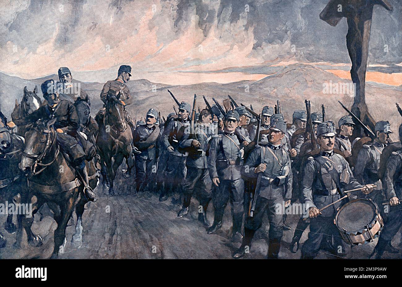 Austrian infantry uniform Stock Photo - Alamy