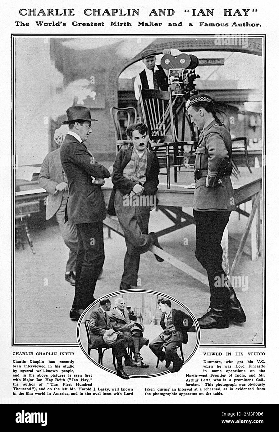 Chaplin historical Black and White Stock Photos & Images - Alamy