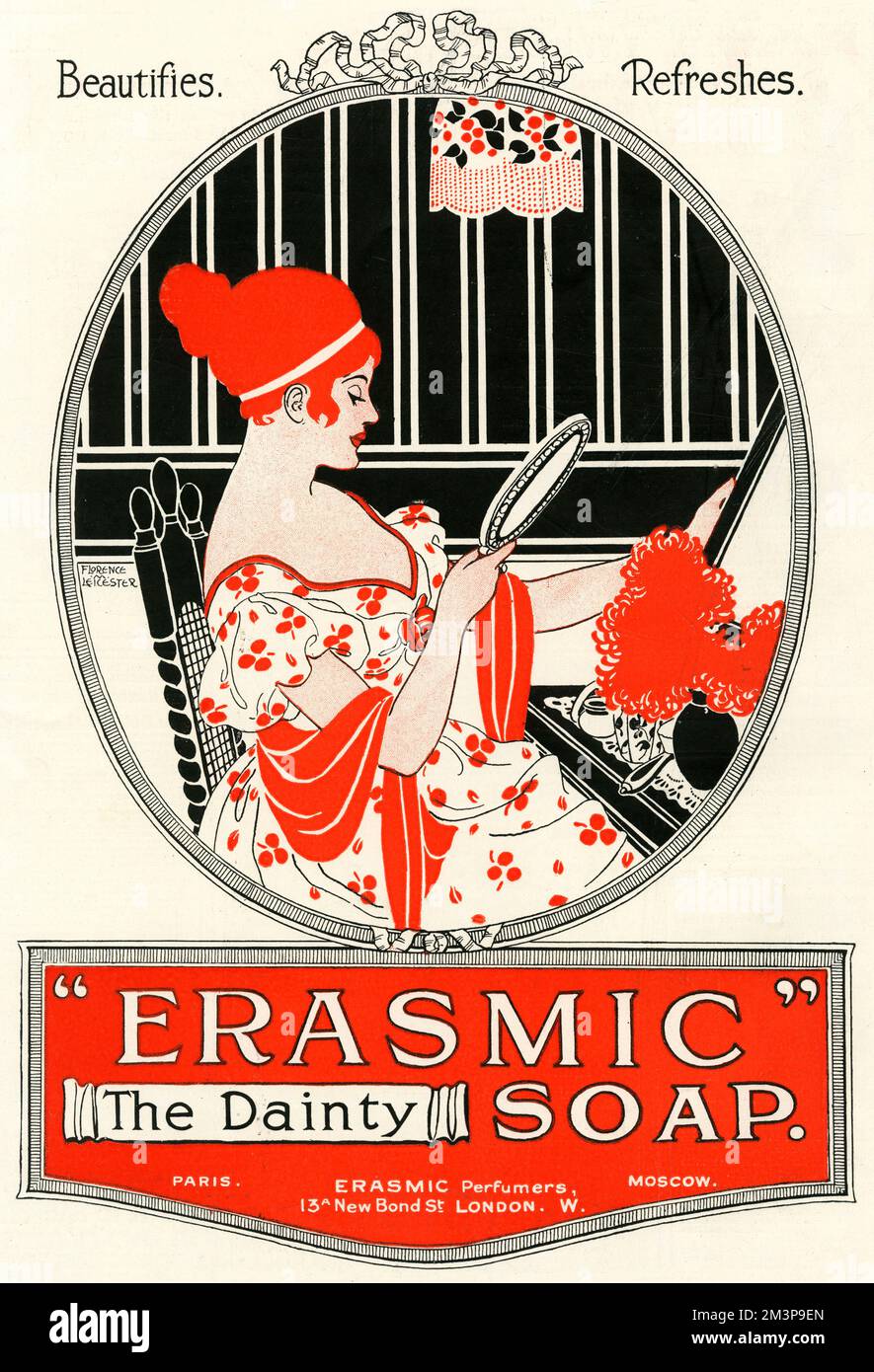 Erasmic soap, WW1 advertisement Stock Photo - Alamy