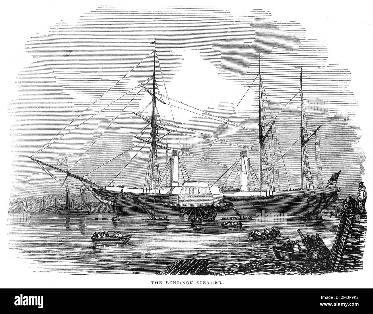 The Bentinck steamer Stock Photo - Alamy