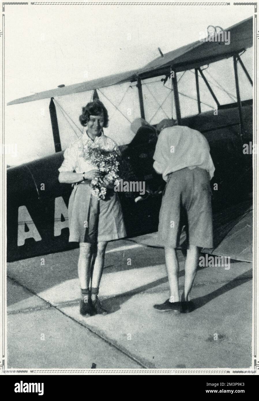 English aviator amy johnson hi-res stock photography and images - Alamy
