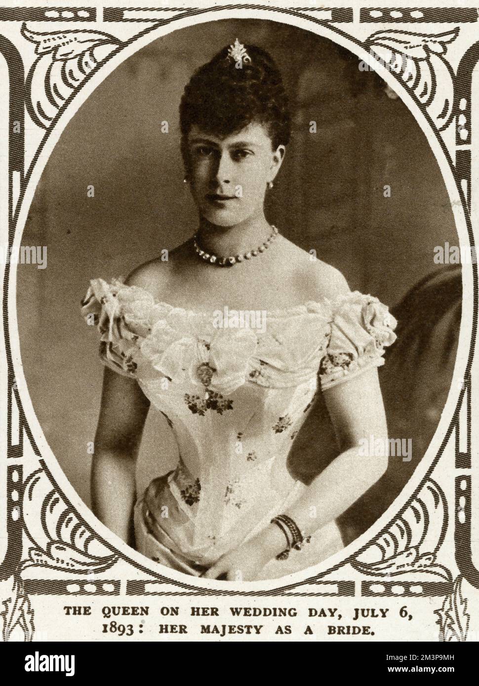 1893 mary of teck wedding hi-res stock photography and images - Alamy