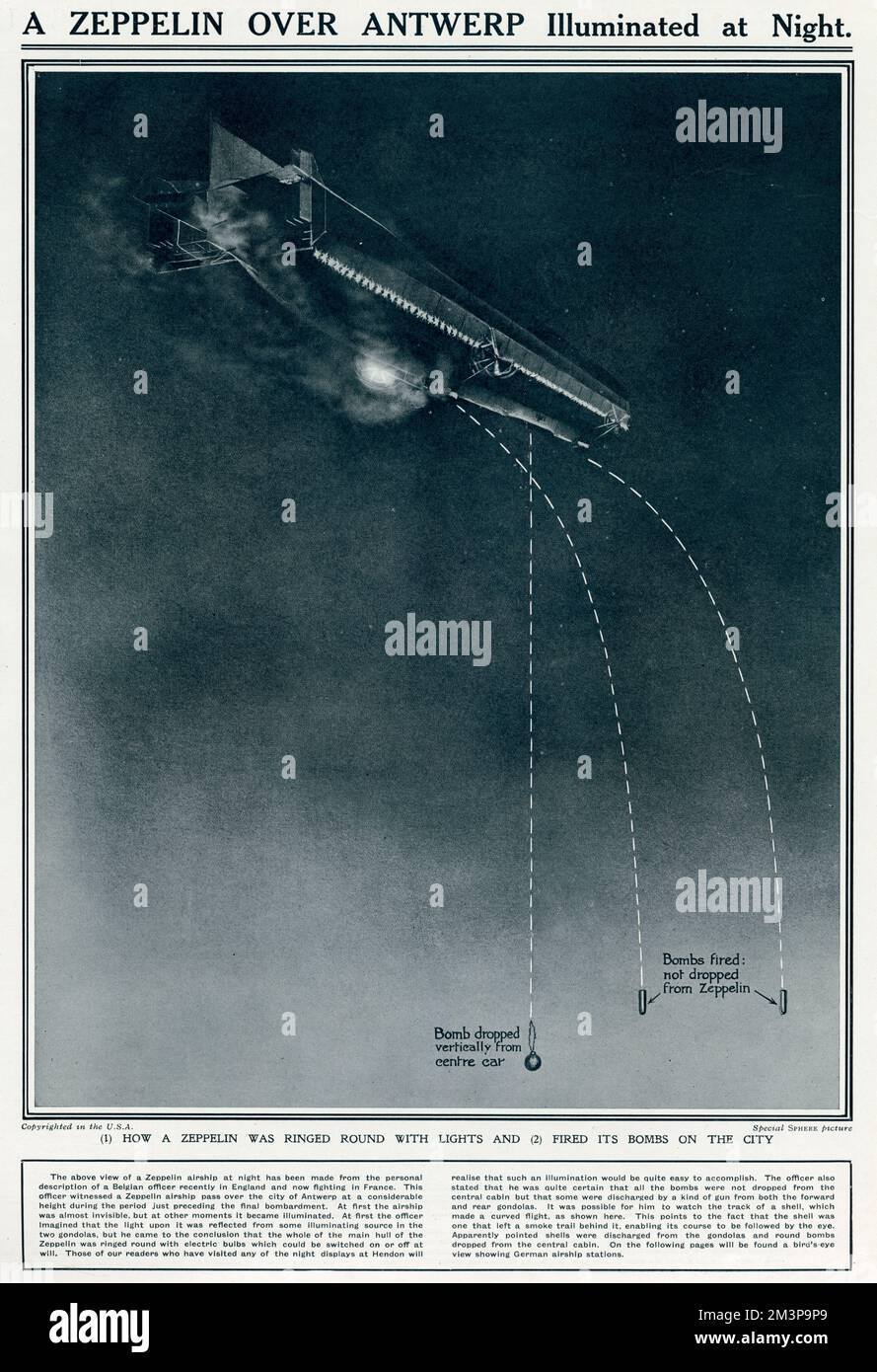 Zeppelin bombs hi-res stock photography and images - Alamy