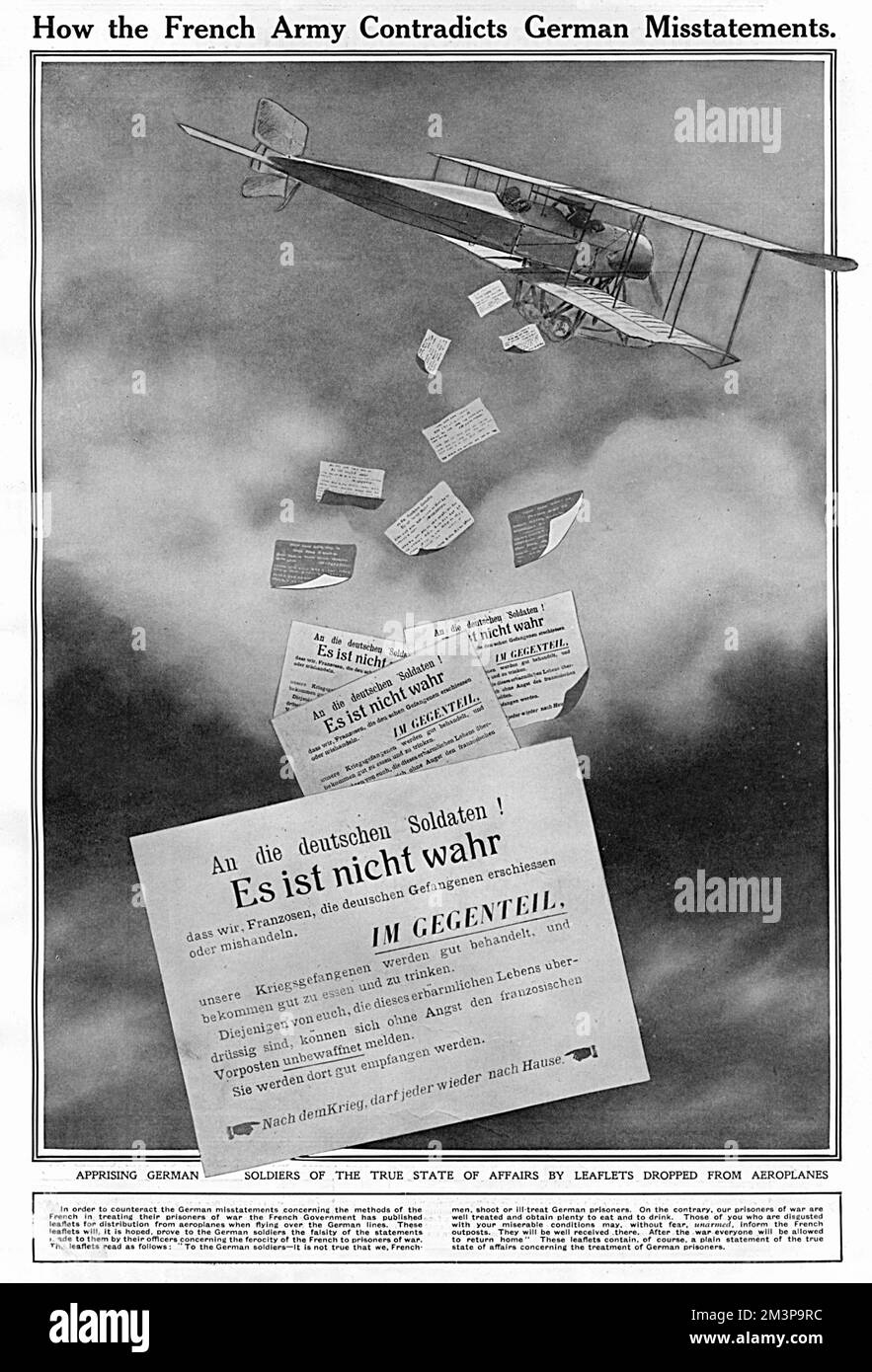 Ww1 leaflets hi-res stock photography and images - Alamy