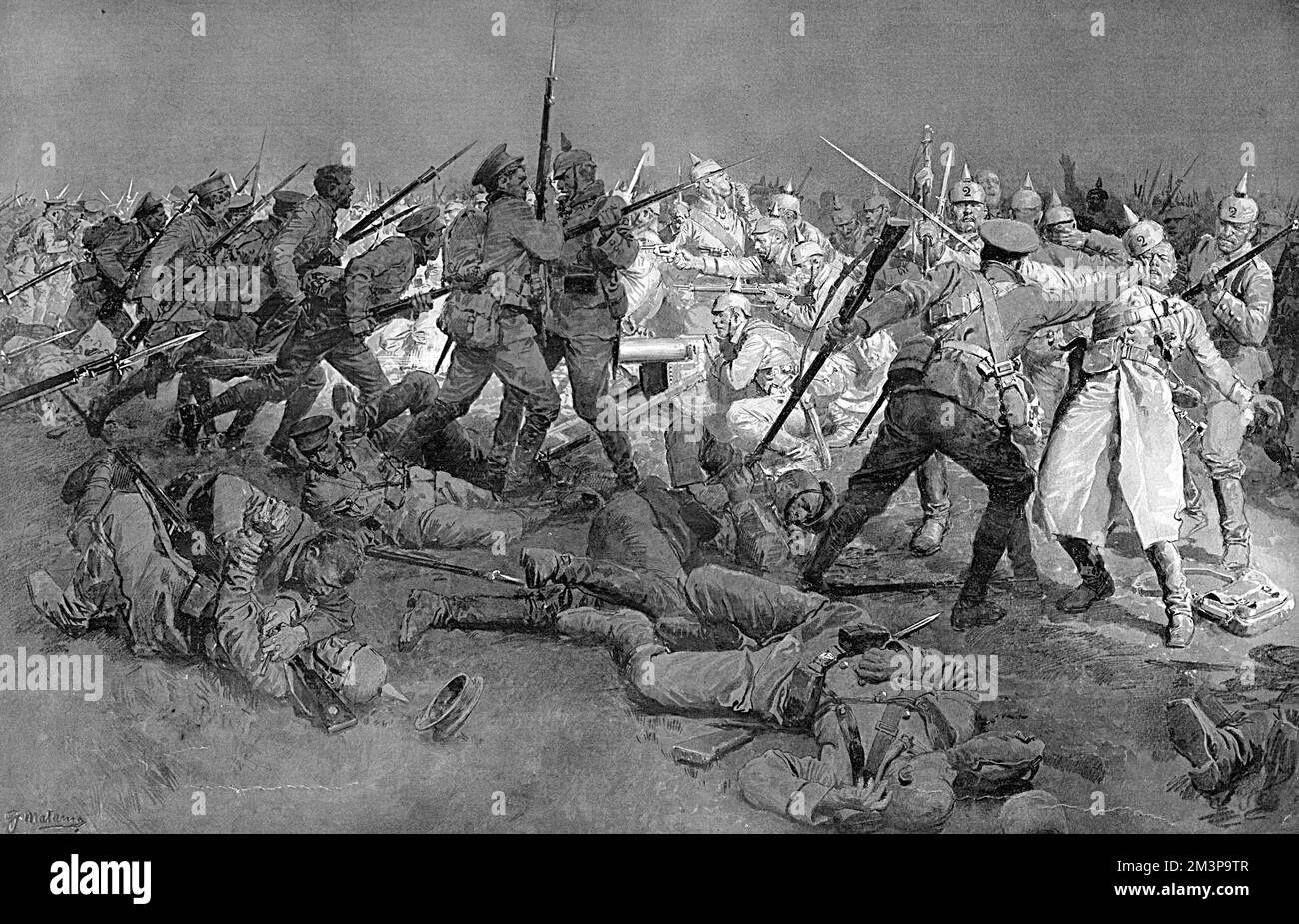 Prussian infantry soldiers hi-res stock photography and images - Alamy