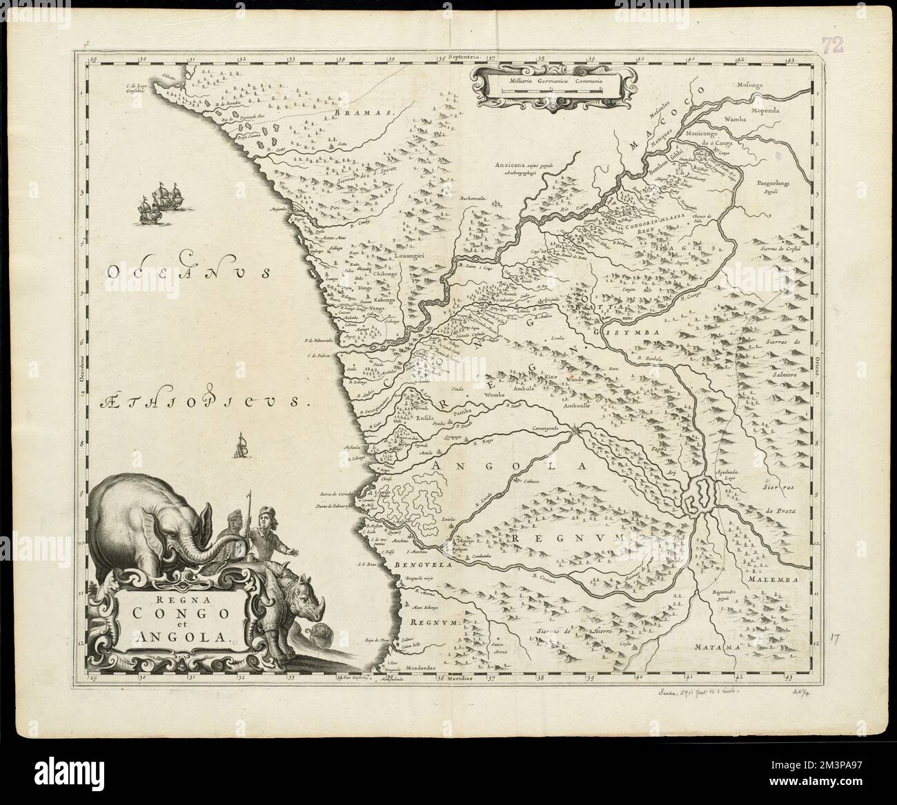 Maps of angola hi-res stock photography and images - Alamy
