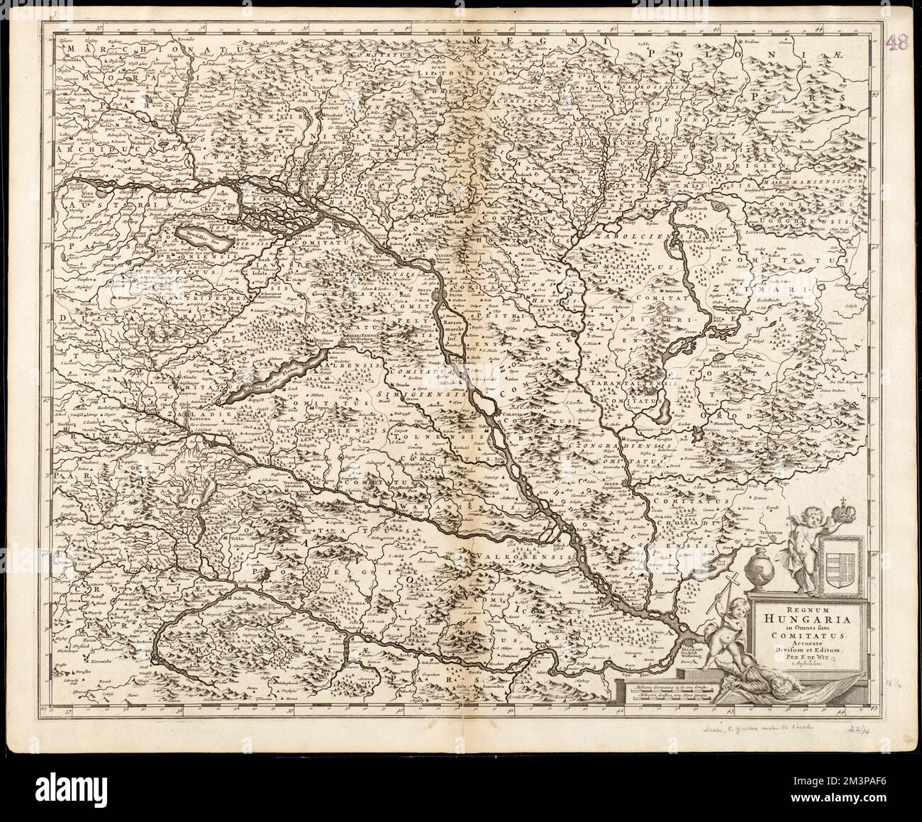 Hungaria map hi-res stock photography and images - Alamy