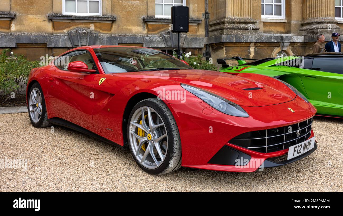 Ferrari F12 berlinetta ‘F12 MHR’ on display at the Concours d’Elégance ...