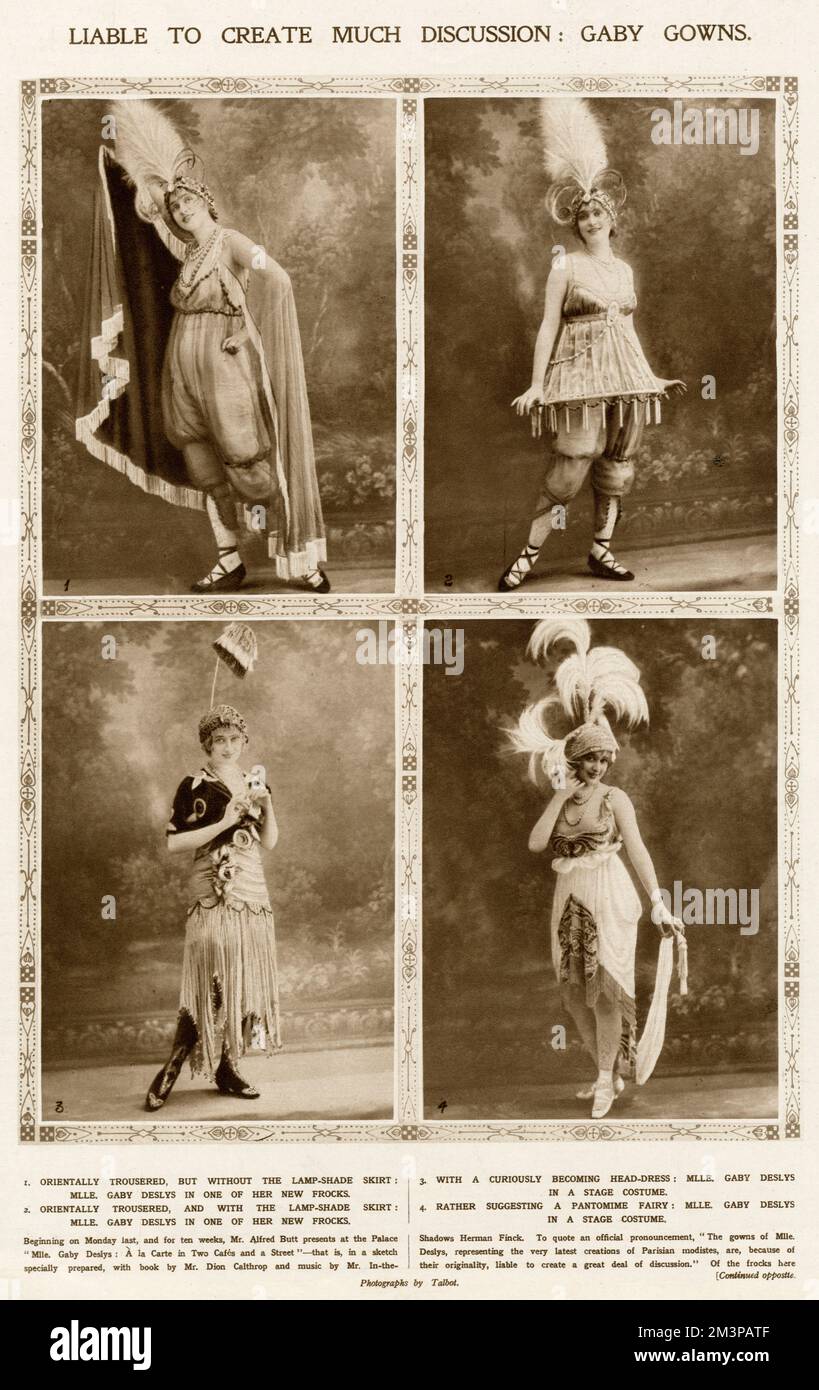 Revue dancer hi-res stock photography and images - Alamy