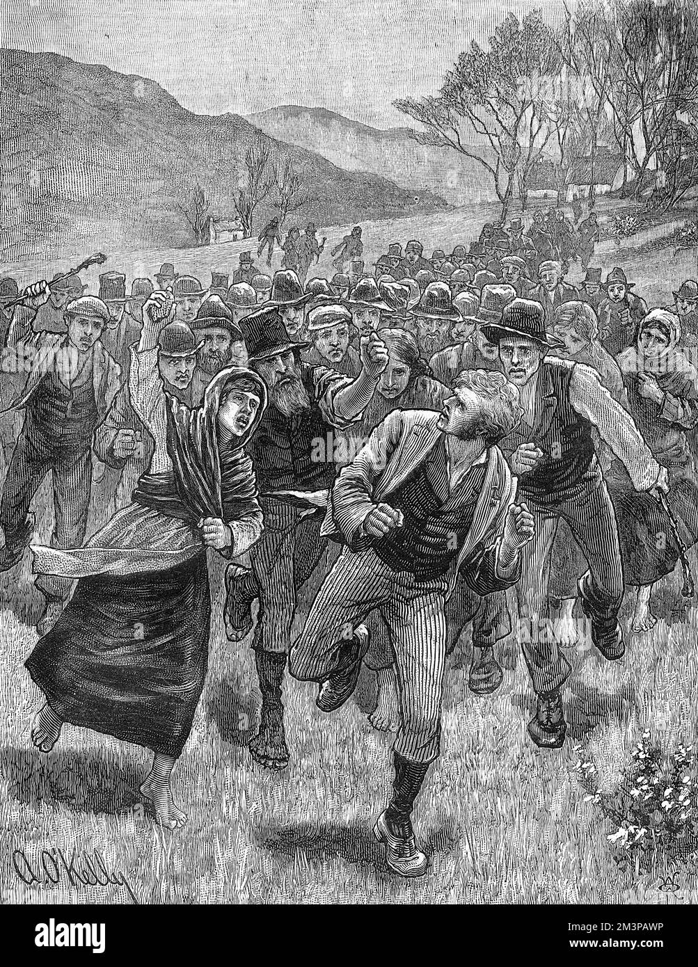 Angry mob hi-res stock photography and images - Alamy