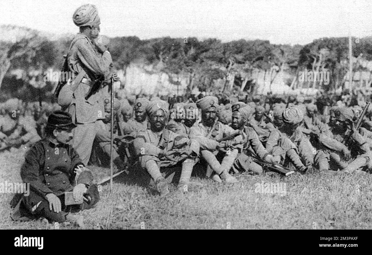 Indian and french soldiers hi-res stock photography and images - Alamy