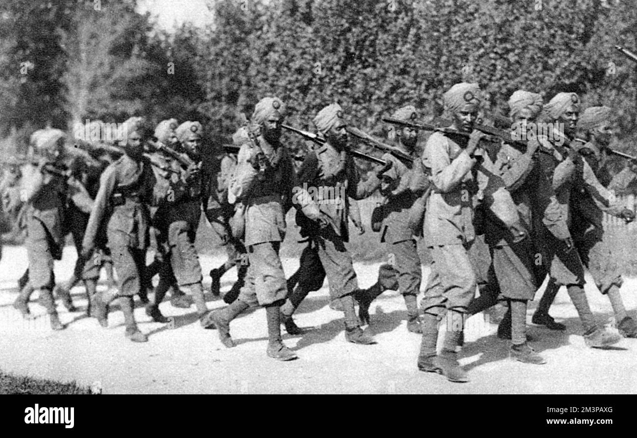 World war i indian soldiers hi-res stock photography and images - Alamy