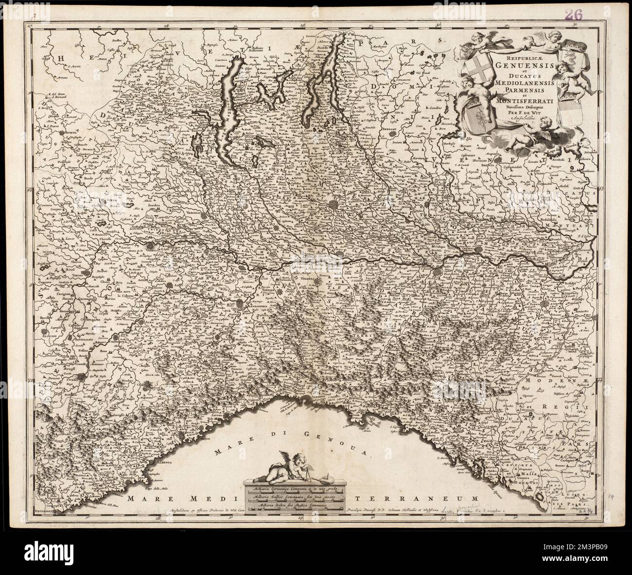 Reipublicae Genuensis et Ducatus Mediolanensis Parmensis et ...