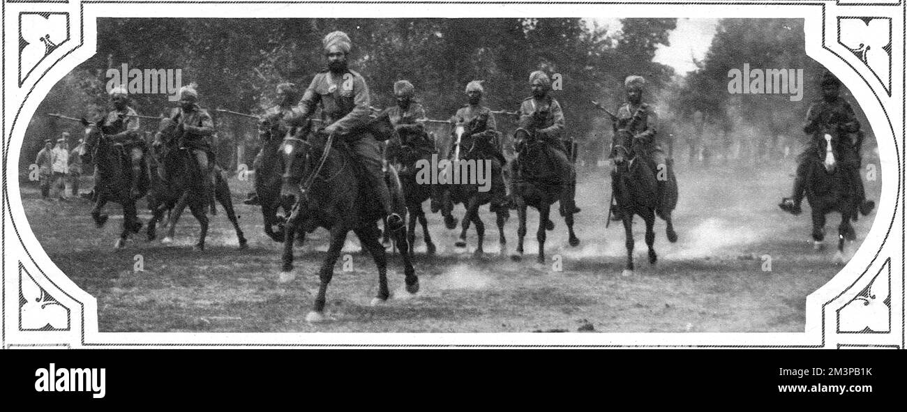 World war indian cavalry soldiers hi-res stock photography and images ...
