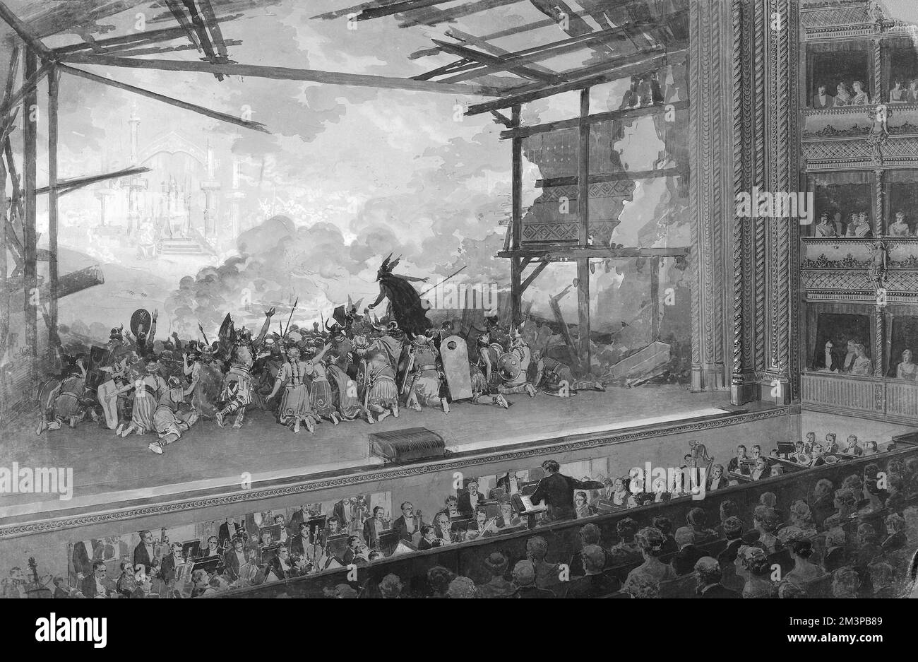 Opera audience london hi-res stock photography and images - Alamy