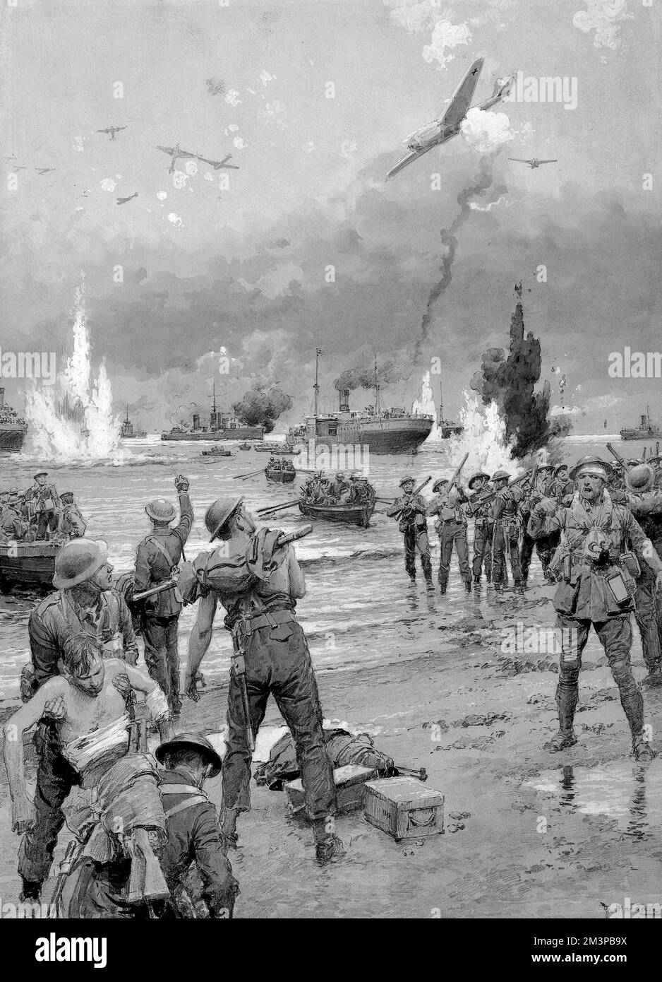 Battle of dunkirk boats hi-res stock photography and images - Alamy