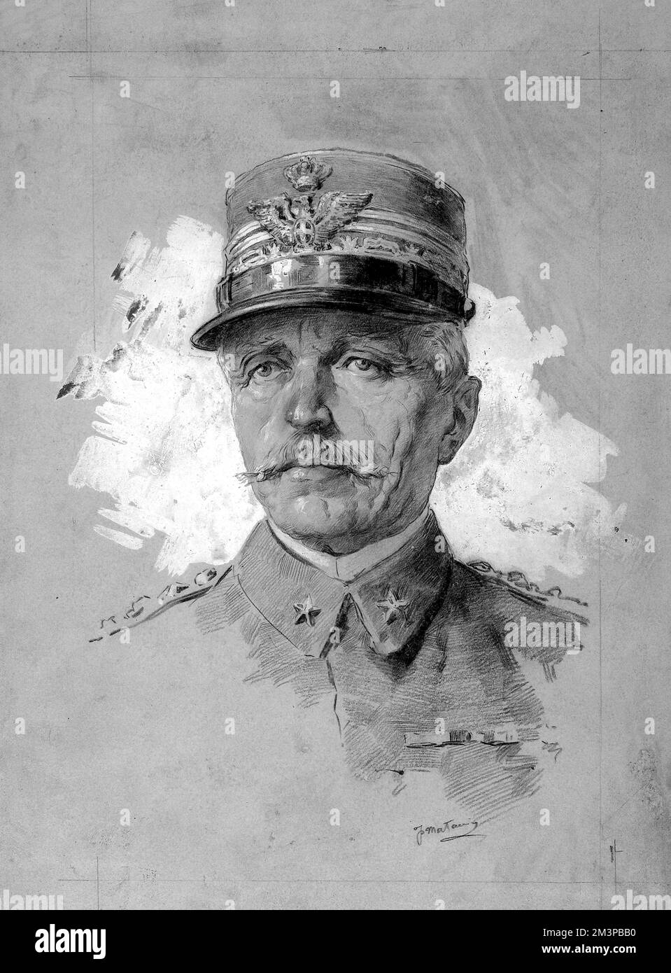 General Count Luigi Cadorna, Italian General, WW1 Stock Photo - Alamy