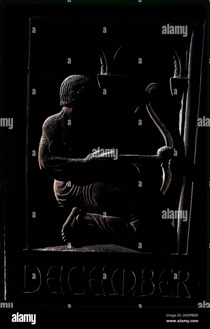Relief sculpture salmon hi-res stock photography and images - Alamy