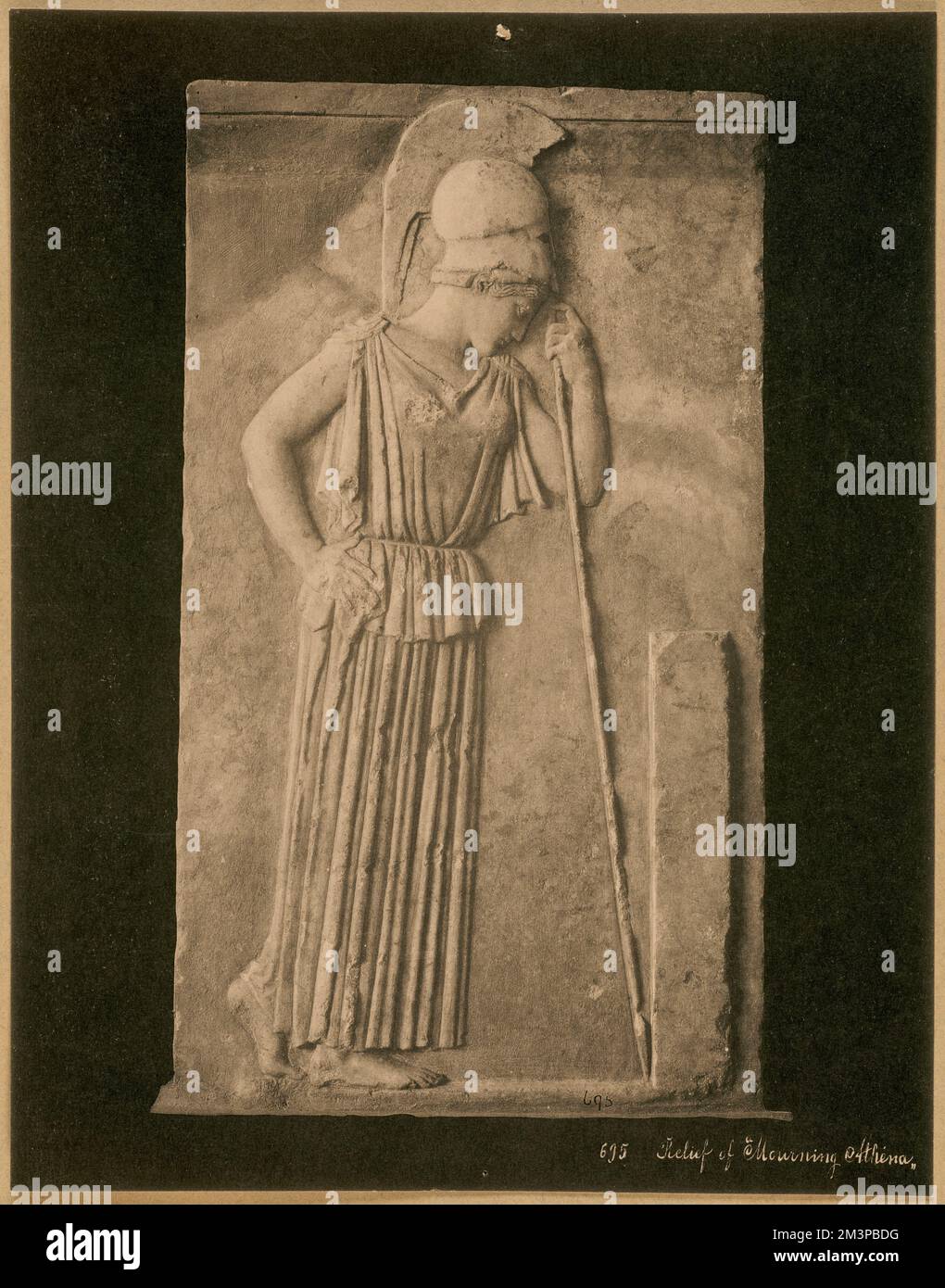 Relief of mourning Athena , Antiquities, Bas-reliefs, Goddesses, Athena ...
