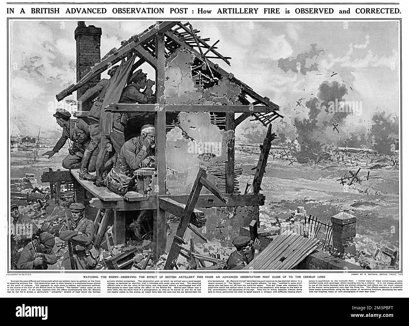 Artillery fire observation hi-res stock photography and images - Alamy