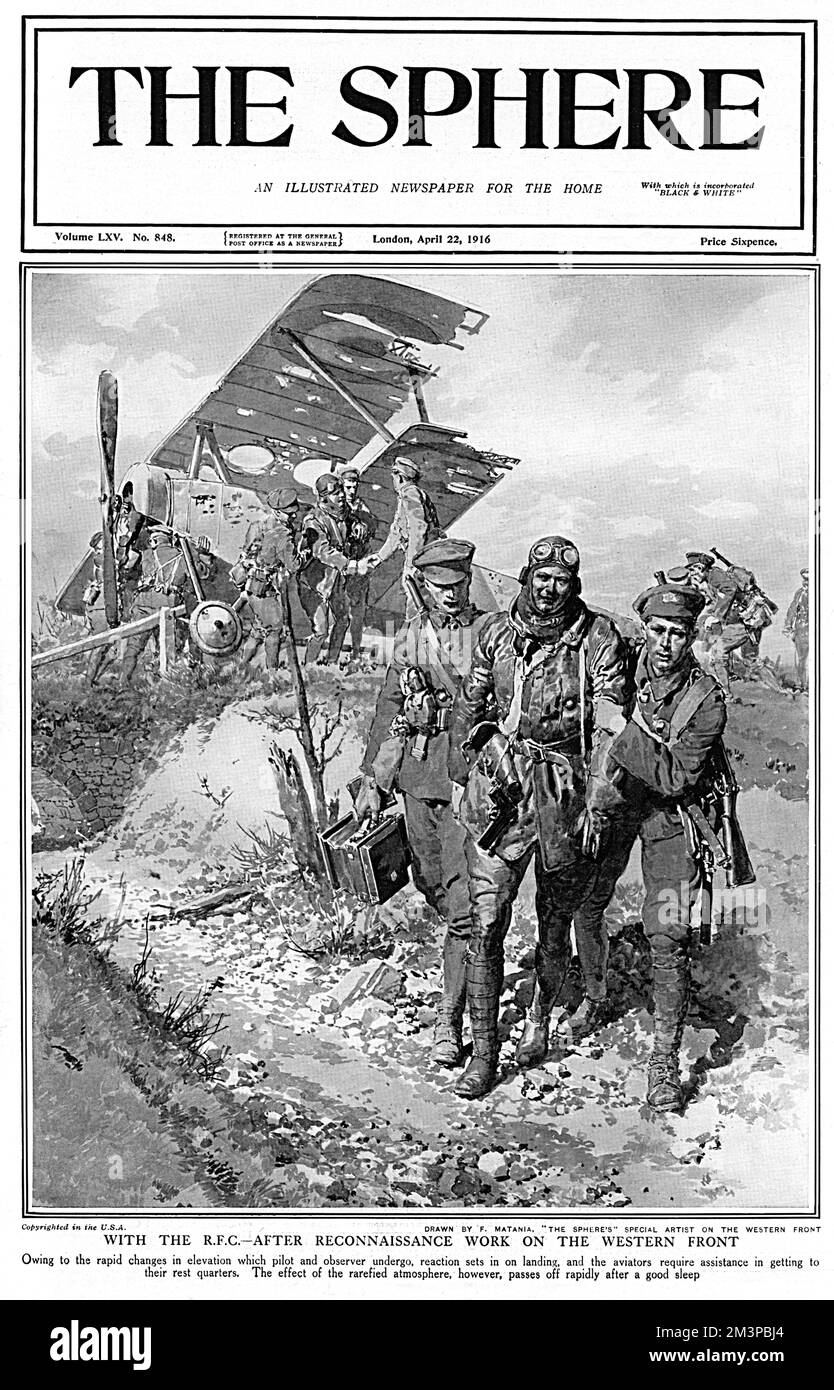 Aerial reconnaissance ww1 Cut Out Stock Images & Pictures - Alamy