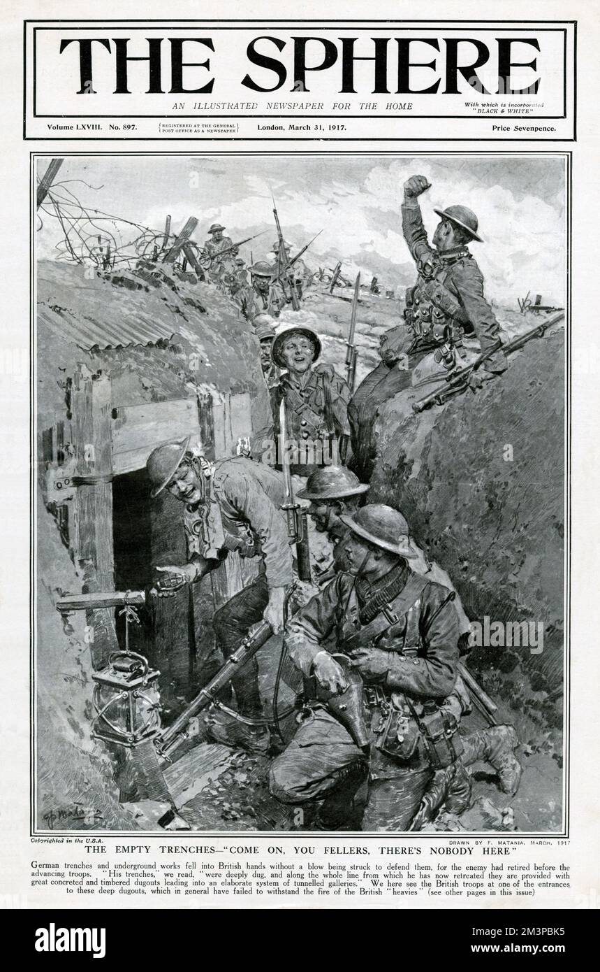 Empty trench hi-res stock photography and images - Alamy