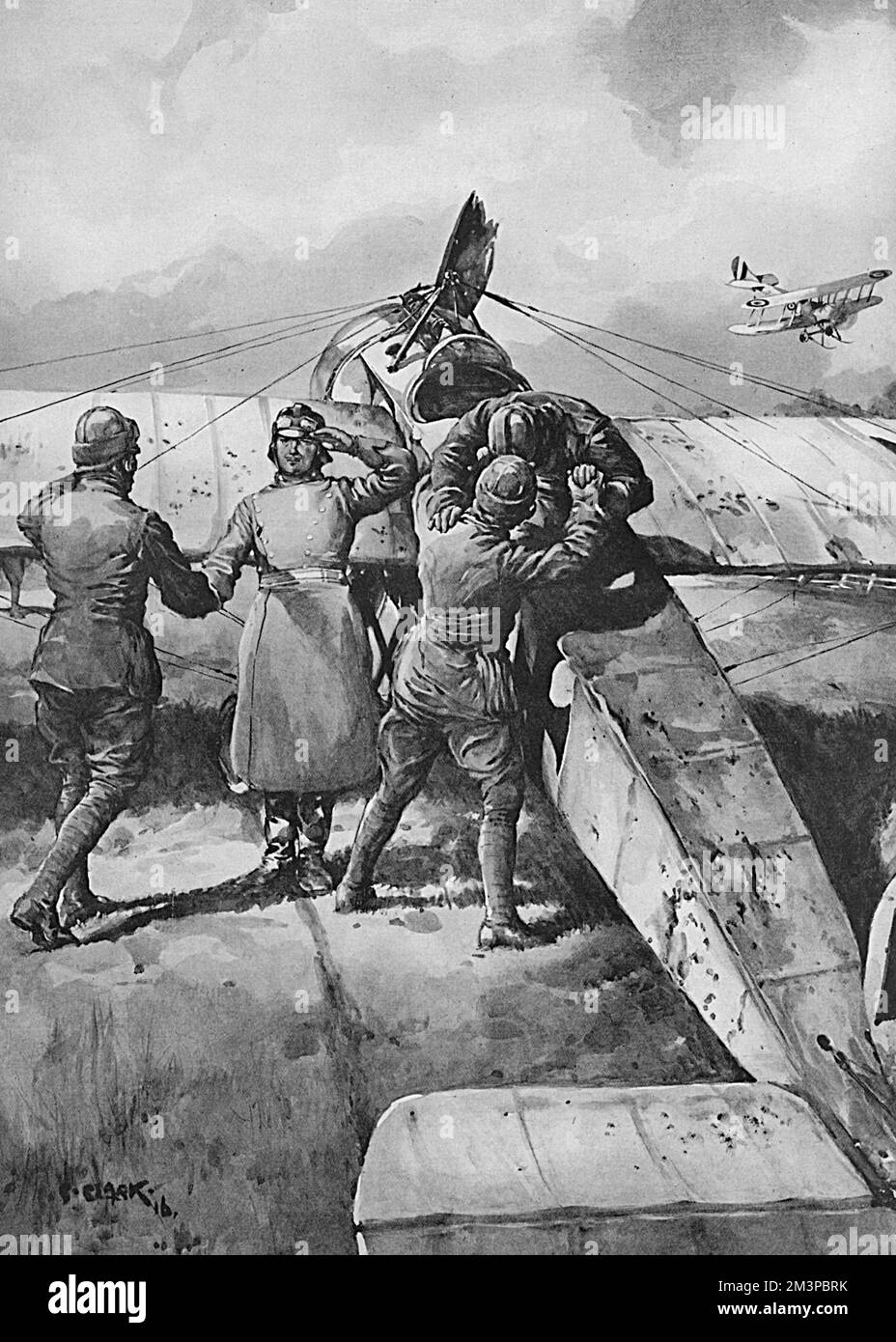 Ww1 aerial tactics hi-res stock photography and images - Alamy